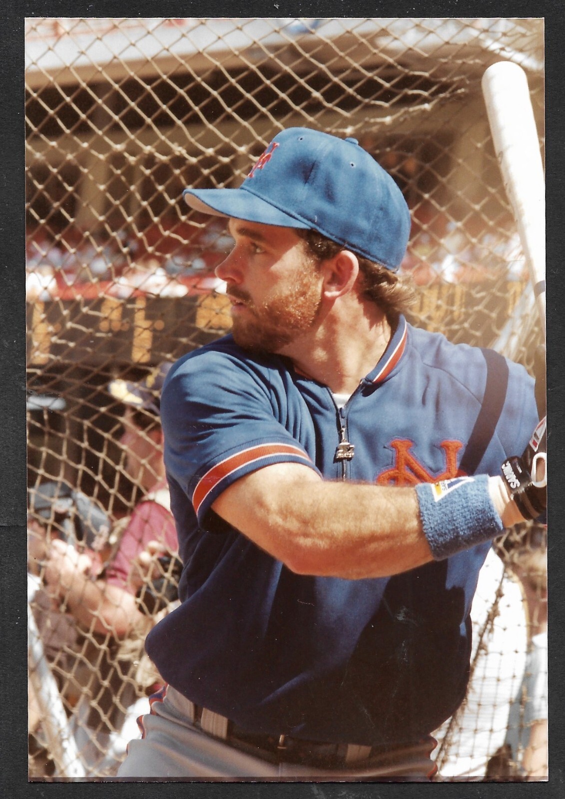 1989 ASG Howard Johnson NY METS UNSIGNED 4 x 5-7/8 ORIGINAL SNAPSHOT ...