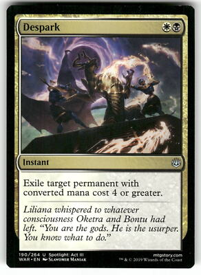 Despark 190 War of the Spark Magic the Gathering MTG | eBay