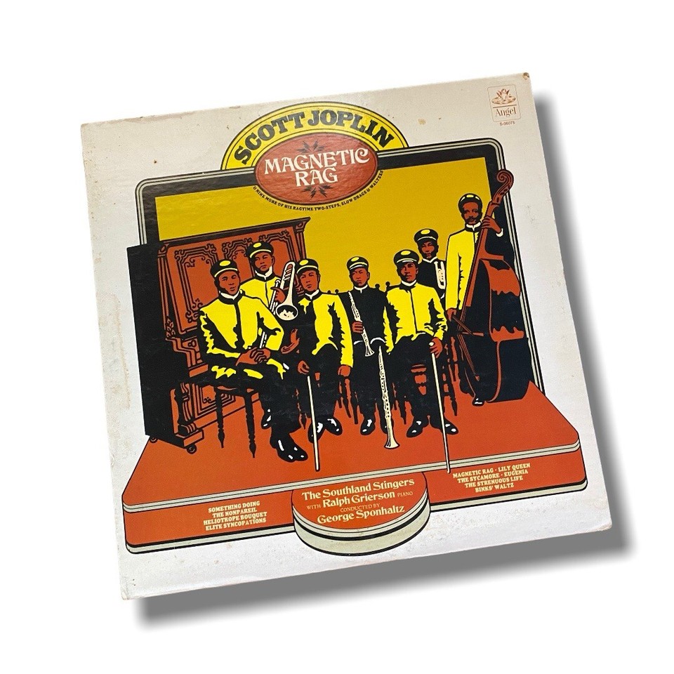 Scott Joplin Magnetic Rag And The Red Back Book Vinyl Albums Ragtime ...