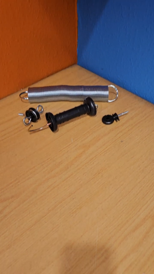 Electric Fence Spring Gate Kit X2 (Heavy Duty Coil Insulator Handle ...