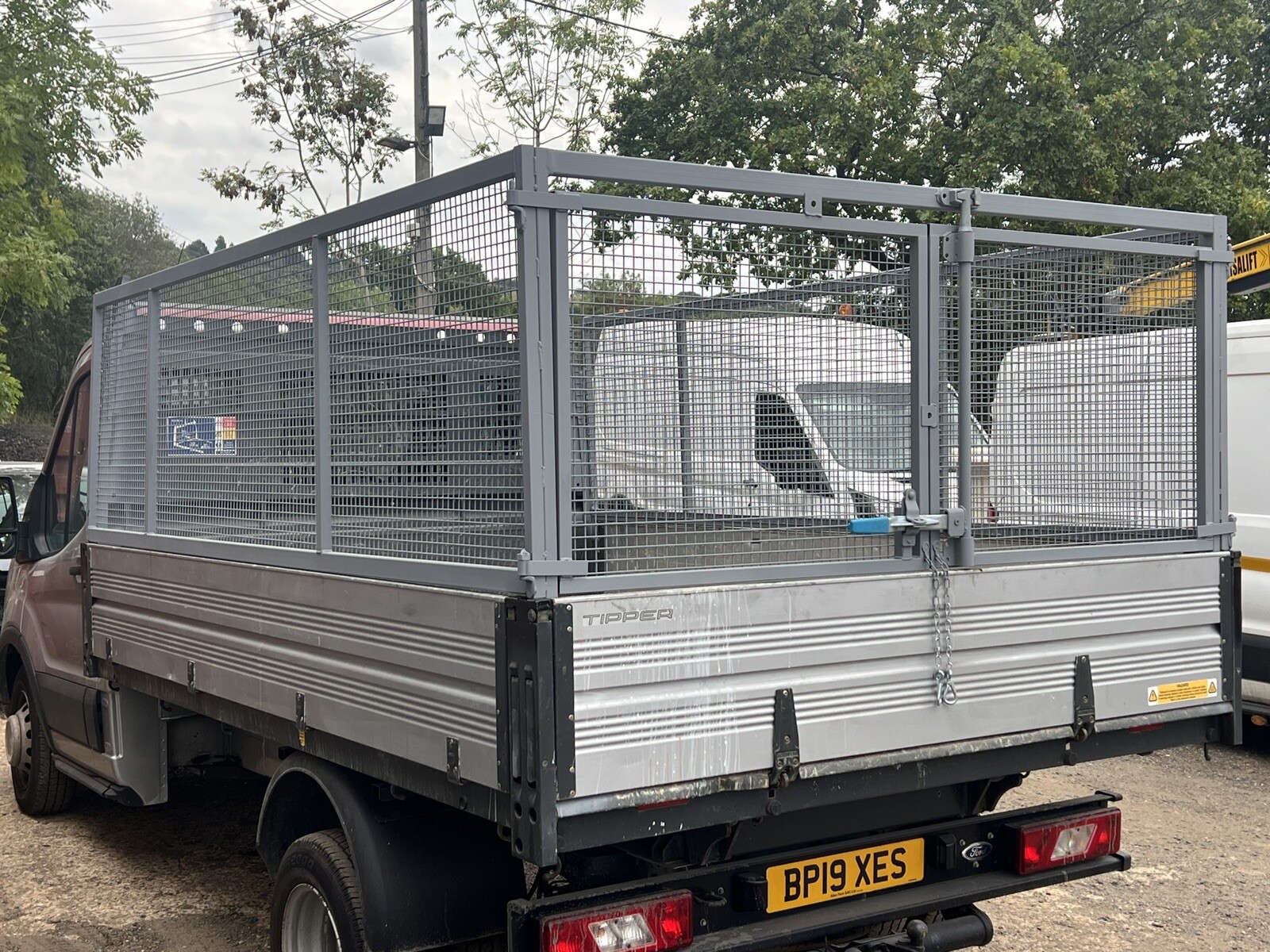 FORD TRANSIT TIPPER GRP HIGH SIDES, Transit tipper, cage tipper, tipper ...