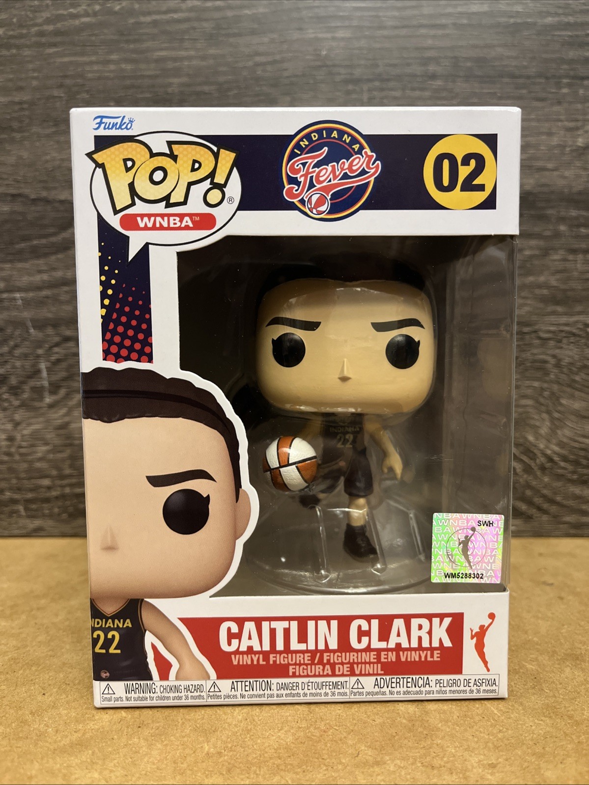 Funko Pop! WNBA: Fever Caitlin Clark #2 Vinyl Figure IN HAND ...