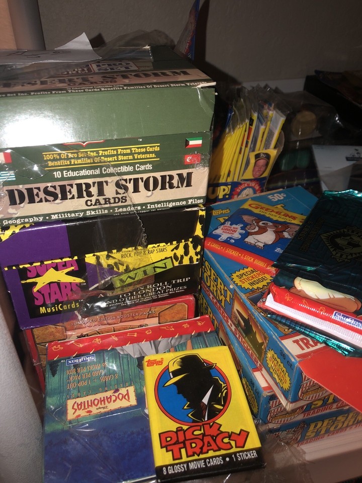 Vintage Unopened MIX Sports Oddball Stickers and Non-Sport Wax Packs 14 ...