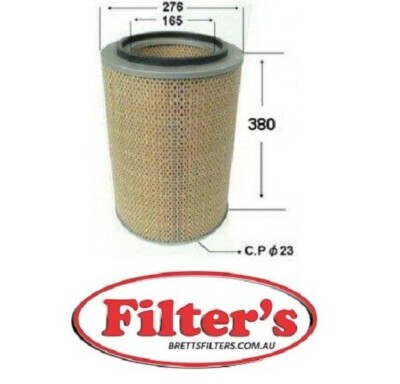 A361J AIR FILTER OUTER P812305 A23361 AF1862M AF4906 1142151830 17801 ...