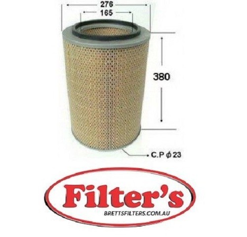 A361J AIR FILTER OUTER FOR ISUZU FRD34 FRR34 FSS34 FTR34 FTS34 FVD34 ...