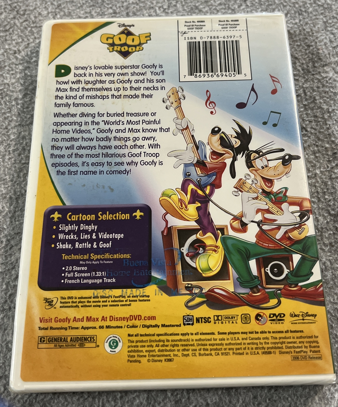 Goof Troop Volume 1 (DVD, 2006) 786936694055 | eBay