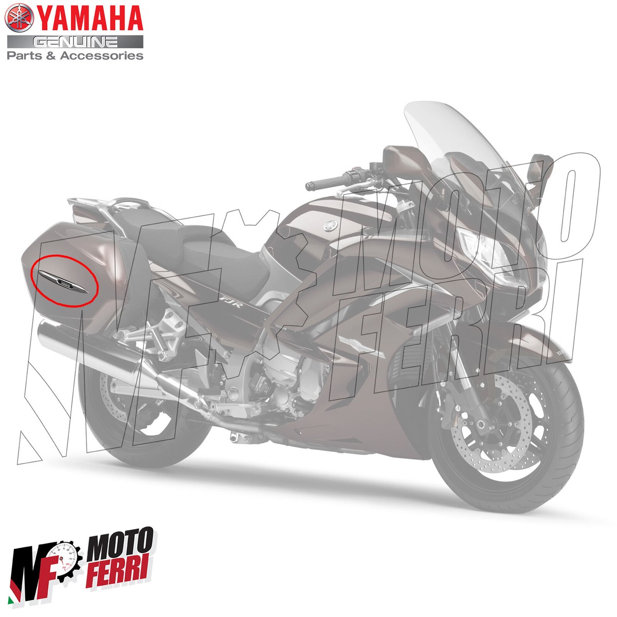 Yamaha Fjr 1300 Logo Yamaha FJR1300 06 & Up VStream Windshield