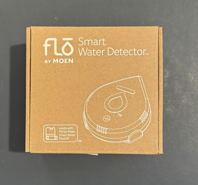 NEW, Flo By Moen 920-004 Smart Water Detector 1 Pack Programmable App ...