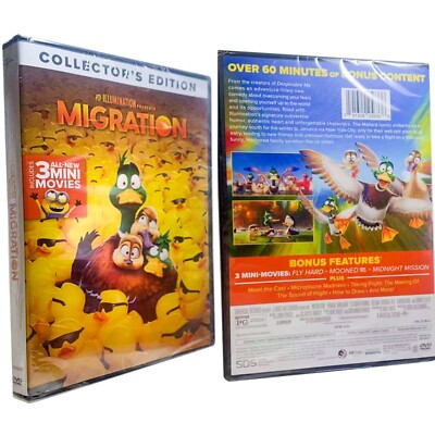 Migration (2023) DVD Region 1 New Free Shipping | eBay