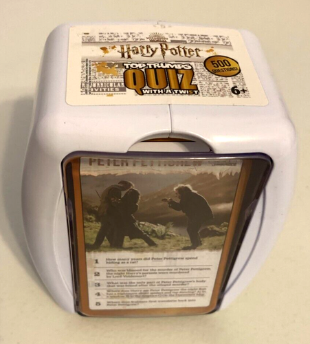 Harry Potter Top Trumps Quiz Cards With a Twist 500 Questions | eBay