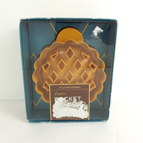 Williams Sonoma Lattice Pocket Pie Mold Mini Hand Pies With Recipe | eBay