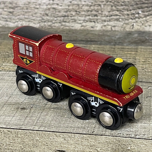 Imaginarium Express #4 Wooden Engine Train Tru 08 RR | eBay