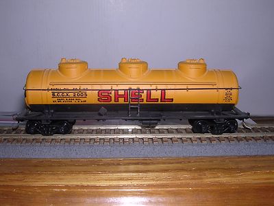 ATHEARN #1500 Shell 40' Three Dome Tank Car #2005 Built-up w/Kadees H.O ...