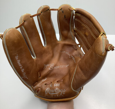 Vintage Baseball Glove Martin Marion Rawlings G600 Mister Shortstop LHT ...