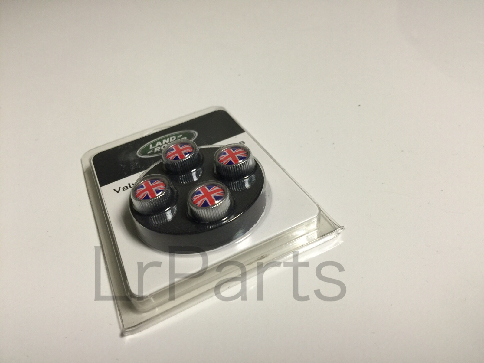 Land Rover Genuine Red Blue Union Jack Tire Wheel Valve Stem Caps ...