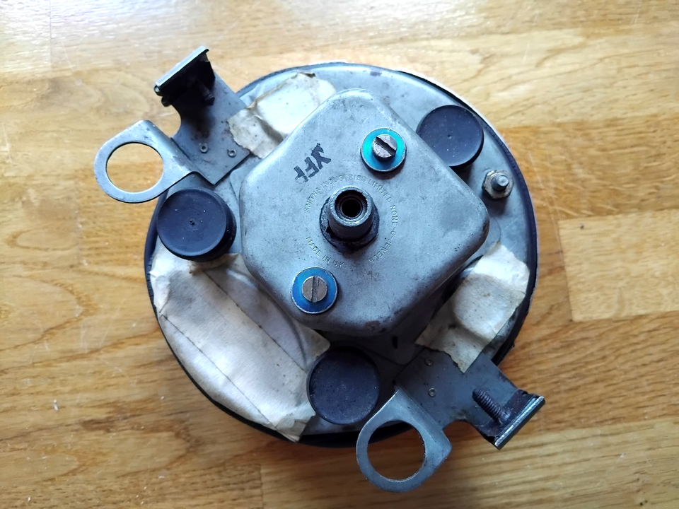 CLASSIC MINI MK1 1 SMITHS SILVER FACED MORRIS SPEEDOMETER SPEEDO CLOCK ...