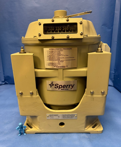 Sperry Marine MK37 Mod I 03956-1884334-2-H Gyrocompass Master Compass ...