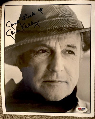 Gene Kelly (1912-1996) Signature Autograph, Certified, PSA/DNA | eBay