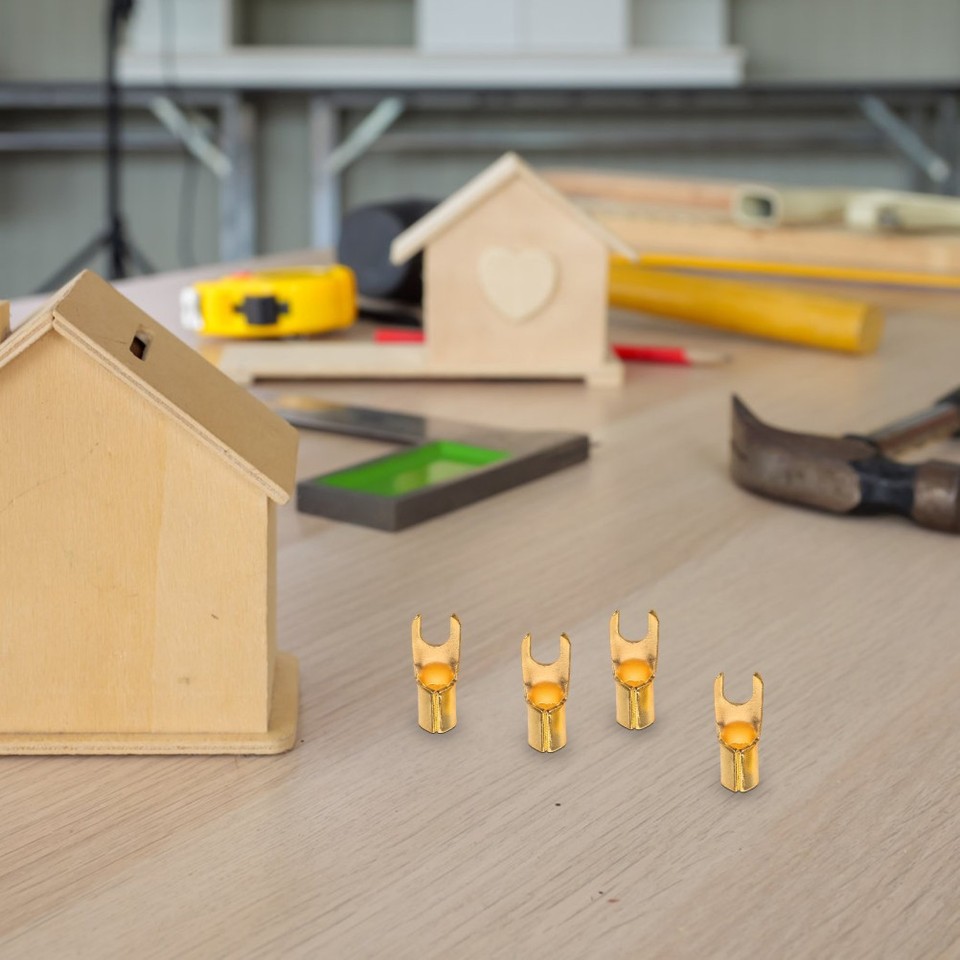 10 Pcs Speaker Connectors Terminal Audio Quick Terminals Car Spade ...