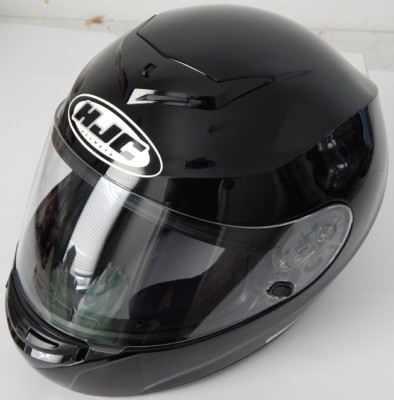 Motorcycle Helmet HJC CS-R2 Black Full Face Medium New | eBay