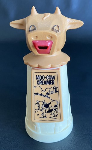 Vintage 1970s Moo Cow Creamer Container Whirley Industries Warren PA | eBay