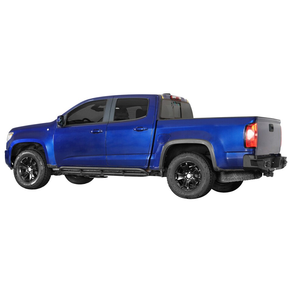 Steel Tube Slider Rocker Guards for Chevy Colorado GMC Canyon Crew Cab ...