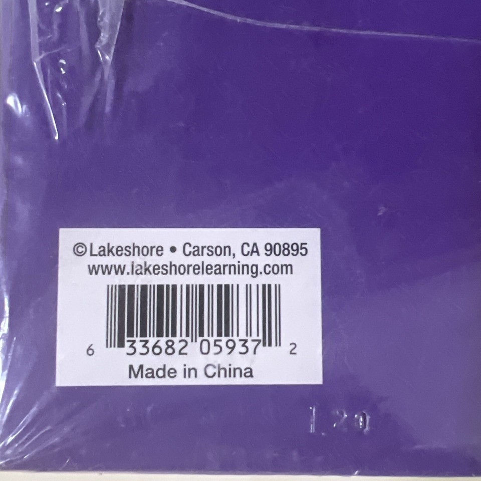 Lakeshore colored plastic Place Value Activity Kit 121 Piece Math ...