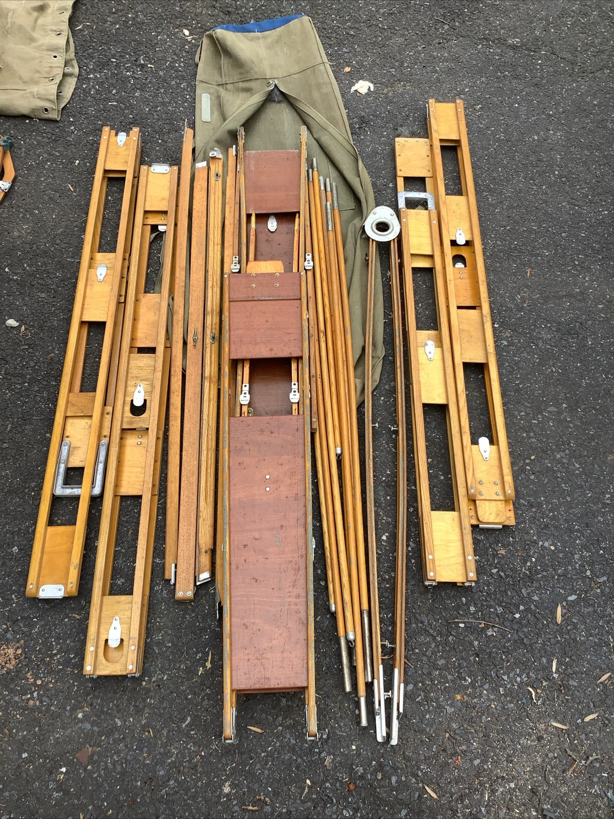 VINTAGE KLEPPER AREIUS KAYAK 16’ FRAME Parts | eBay