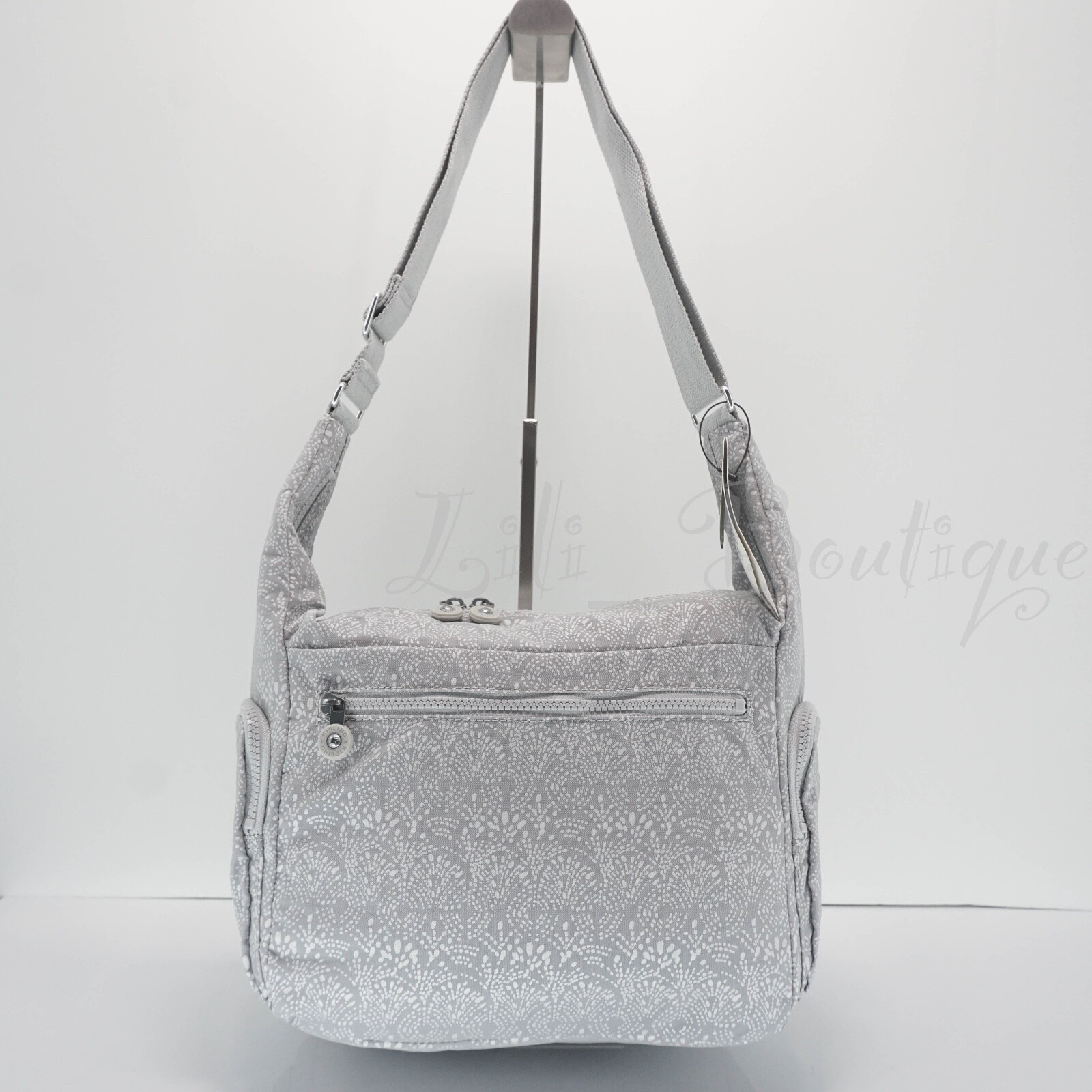 NWT Kipling HB7502 Erica Tote Crossbody Bag Purse Polyamide Stellar ...