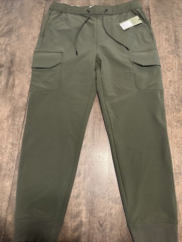 Goodfellow & Co Men's Tech cargo Jogger Medium Olive Green | eBay