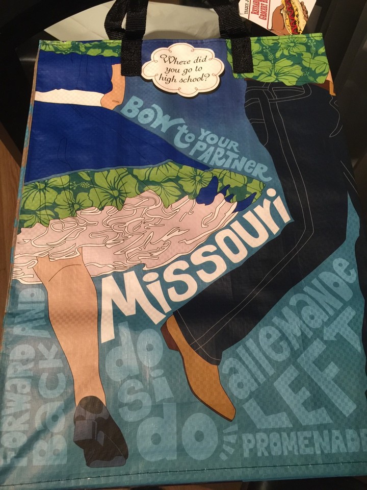 1 Missouri Trader Joe's BAG reusable Shopping grocery ECO bag NWT 🎸 | eBay