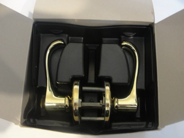 KWIKSET DORIAN PRIVACY LOCKSET POLISHED BRASS per 2 Each for sale ...