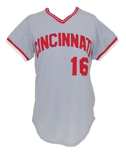 **1974** PHIL GAGLIANO Cincinnati Reds Road/Away Game Used Worn Jersey ...