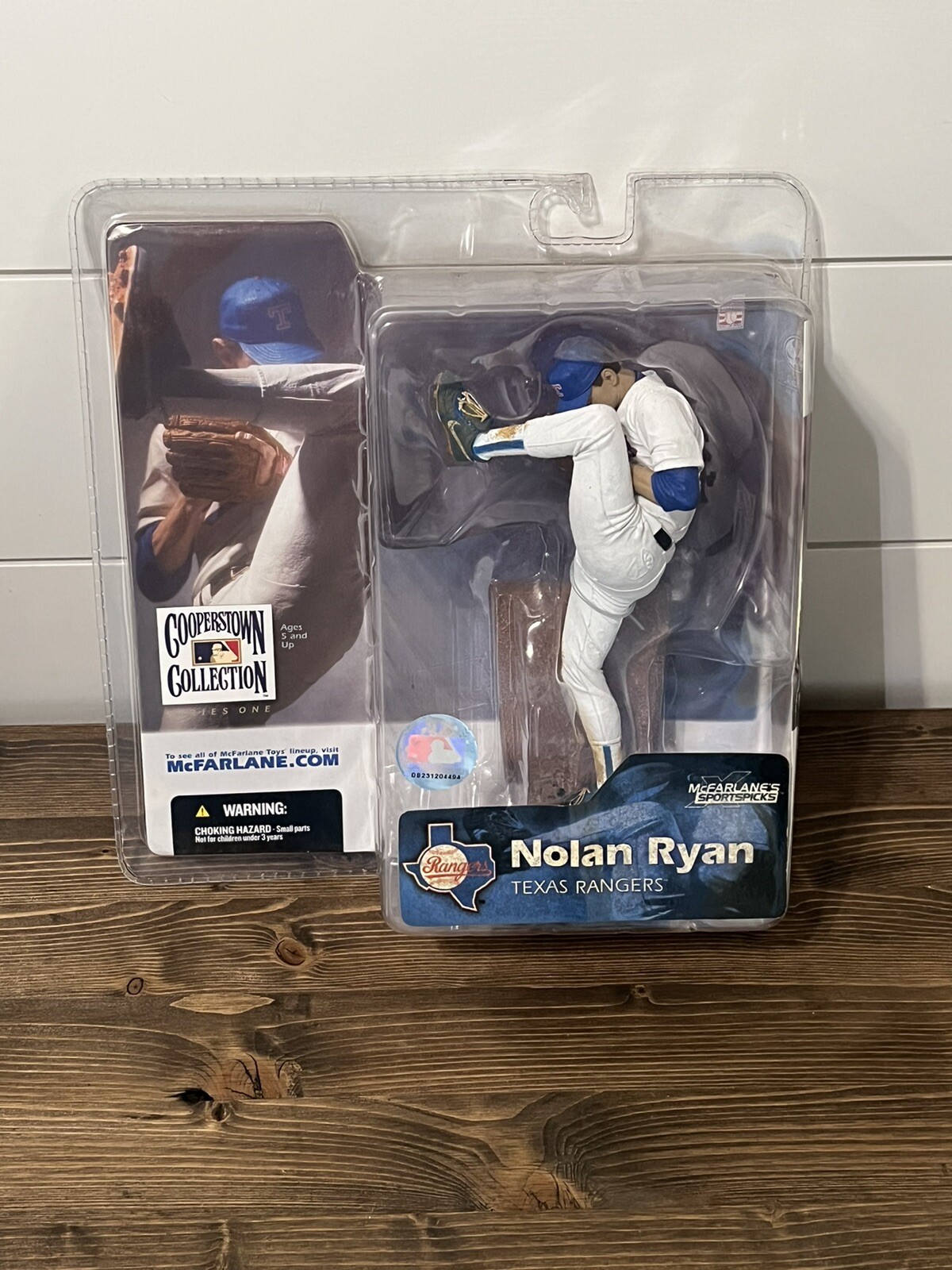 2004 McFarlane Cooperstown Collection Series 1 Texas Rangers Nolan Ryan ...