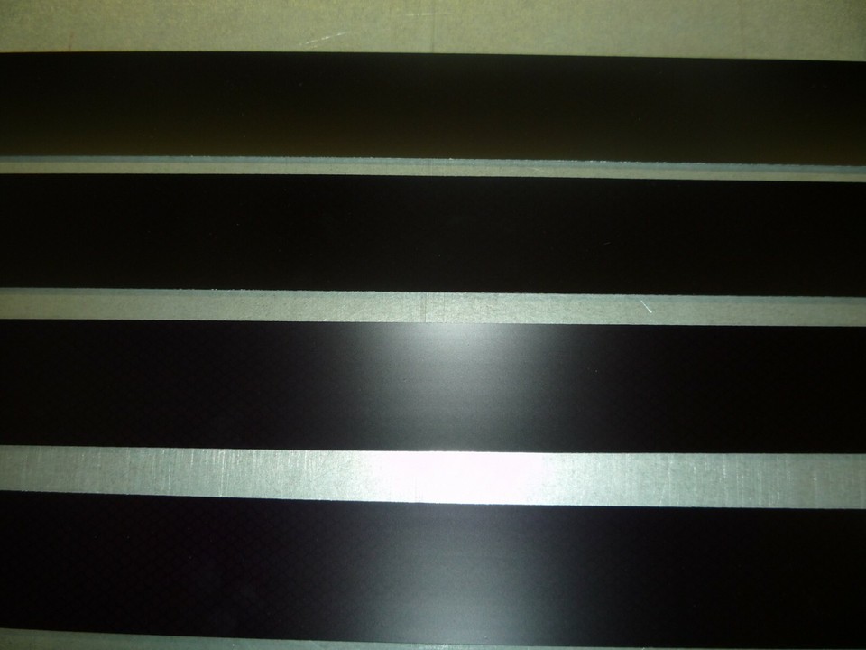 4 STRIPS - 20" X 2" HI-VIS 44 COVERT MAGIC BLACK IR TAPE 3M reflective ...