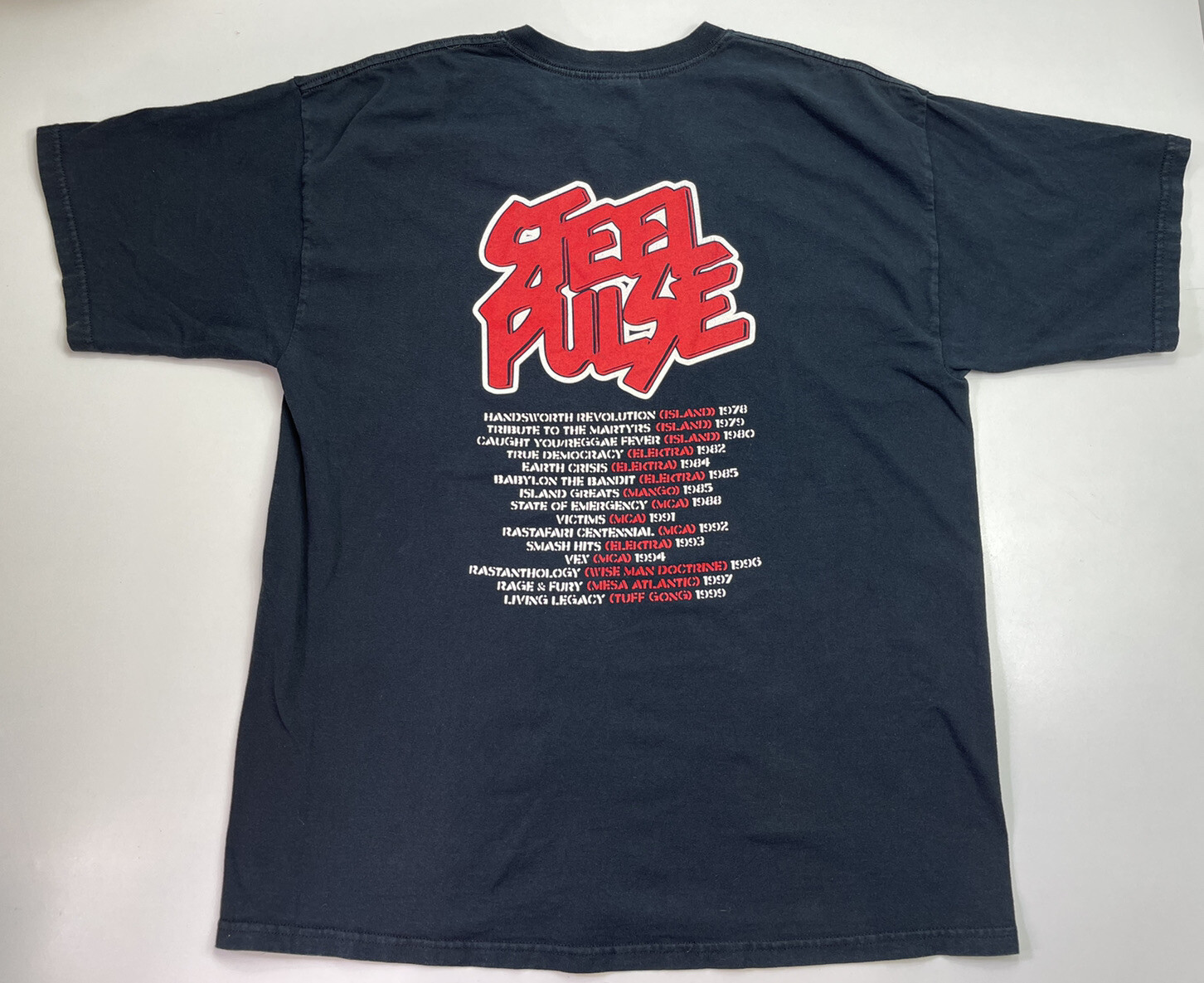 Vintage STEEL PULSE 25 Years Of Revolution Reggae Hip… - Gem