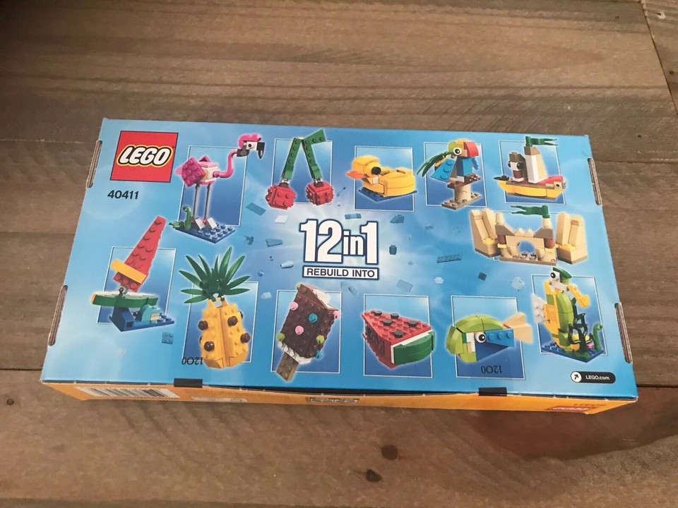 LEGO 40411 Creative Fun 12-in-1 Exclusive Promotional July 2020 in hand ...