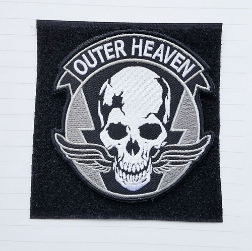 Metal Gear Solid 5: The Phantom Pain Outer Heaven Logo Hook Loop Patch ...