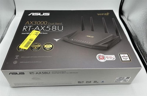 ASUS RT-AX58U V2 AX3000 Dual Band WiFi 6 Router *90IG06QB-MA1B1T ...