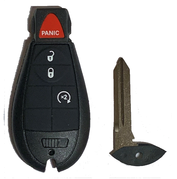 GQ4-53T Fobik Key SHELL For 2013 - 2018 Dodge Ram Top Quality USA ...