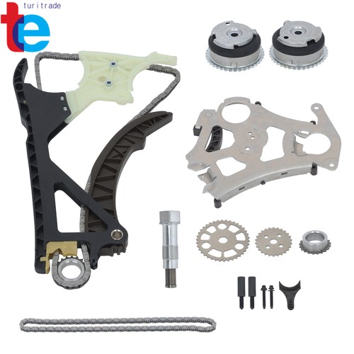 For BMW N55 3.0L Engine Timing Chain Kit & Oil Pump Guide Cam Adjuster ...