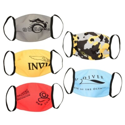 Invicta Gear Limited Face Mask Collection 5pk (IG0030) Washable, Free ...
