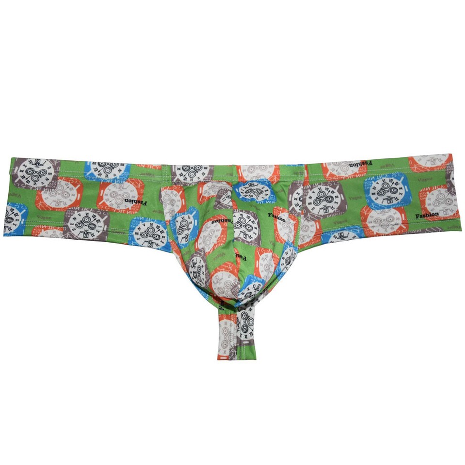Cheeky Mens Mini Thong Micro Boxer Briefs Guys Swimming Thong Bikini ...