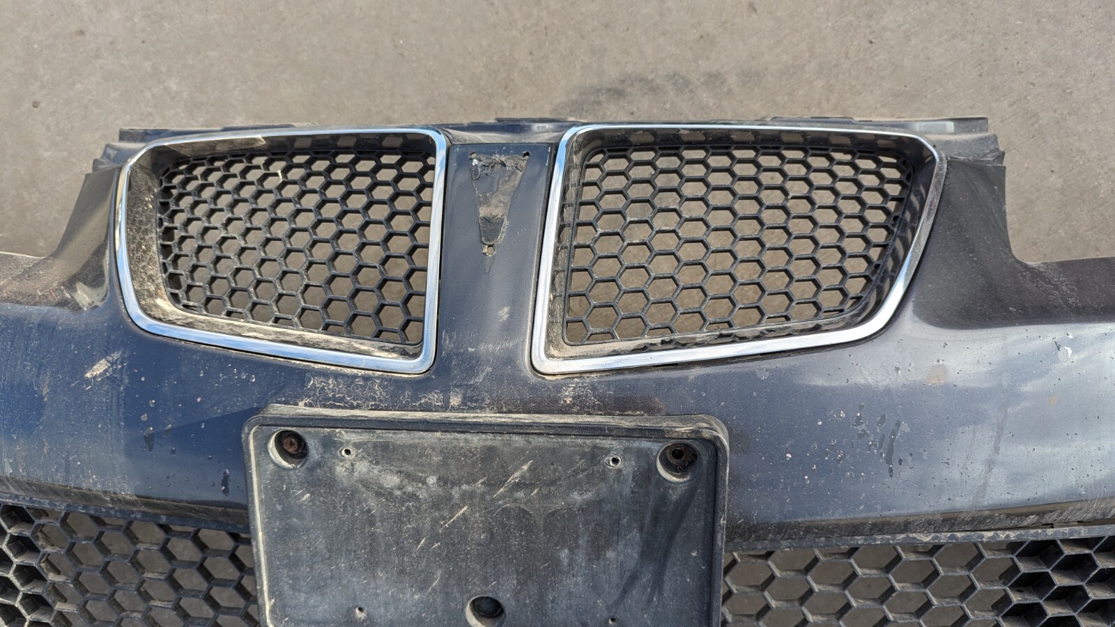 2009 2008 Pontiac G8 GT Complete Front Bumper Cover Fascia OEM Gray ...