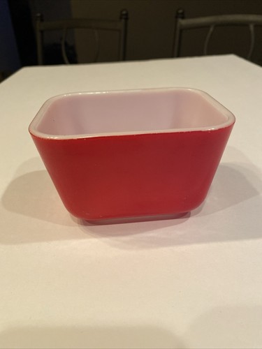 Pyrex Refrigerator Dish Primary Color RED 501 USA small | eBay
