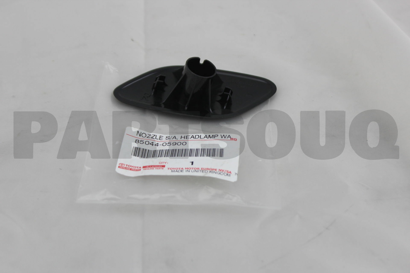 8504405900 Genuine Toyota NOZZLE SUB-ASSY, TYPE1 H/LAMP WASHER, RH ...