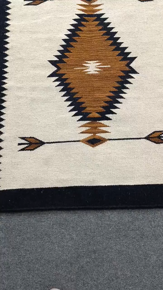 Southwest Navajo Kilim Rug Native American Indian Tribal Wool Runner ...