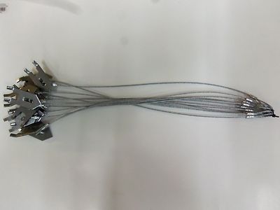 12 Wolf Fang Anchors W/ 18" 3/32nd Cable Stakes Freedom Brand Earth ...