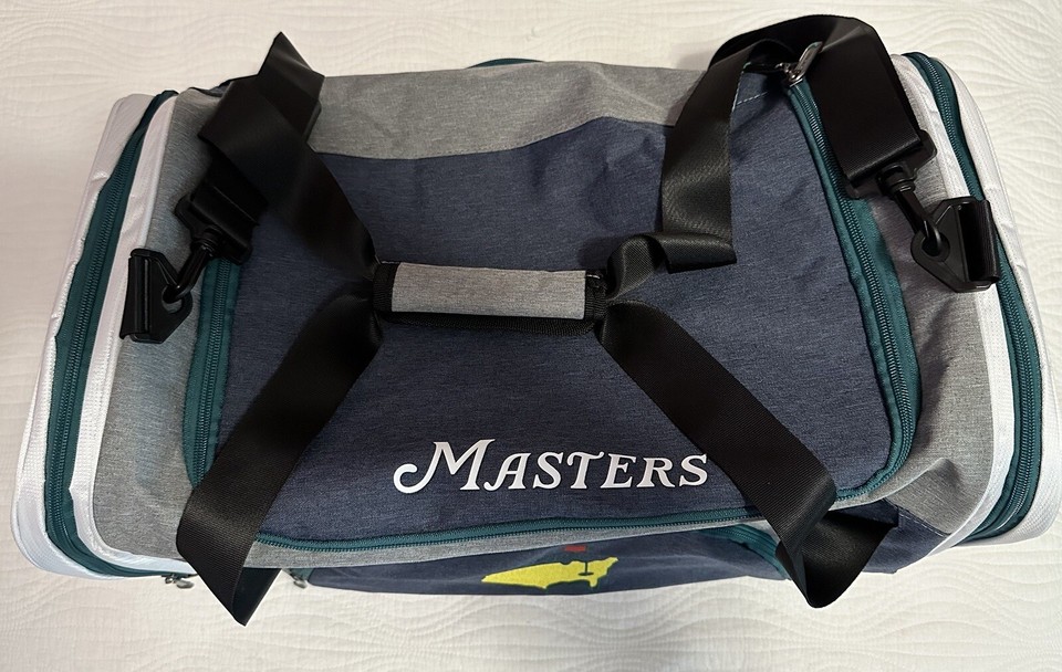 2024 Masters Golf DUFFEL BAG! From Augusta National - 11”X12”X20 ...