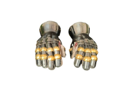 Medieval Gauntlet 16 gauge mild steel for Easter | eBay